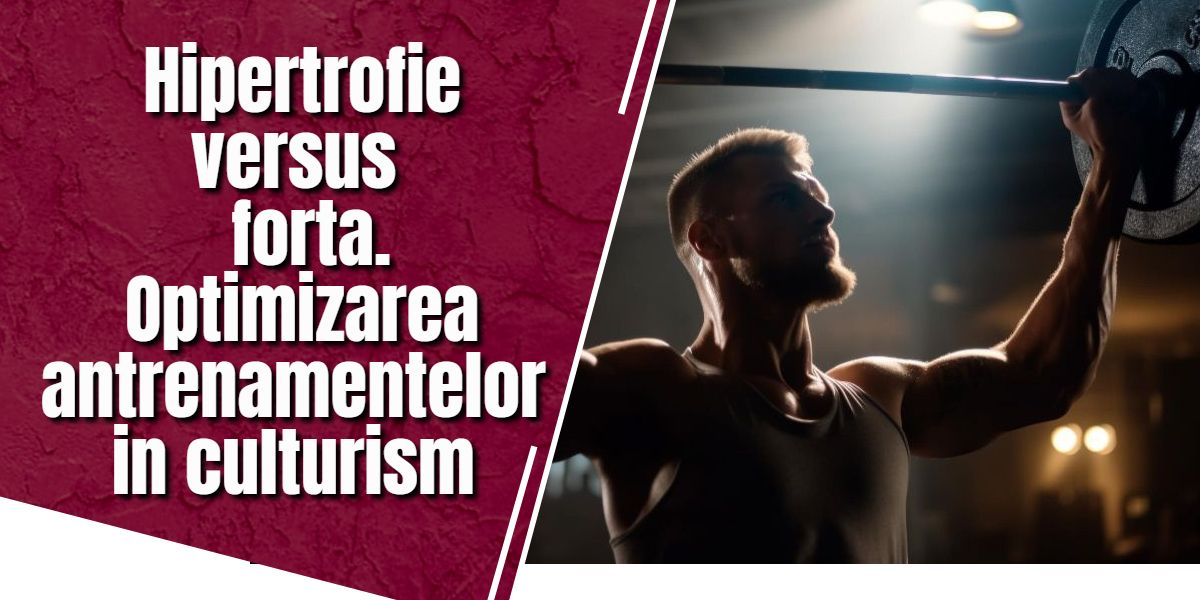 Hipertrofie versus forta. Optimizarea antrenamentelor in culturism.