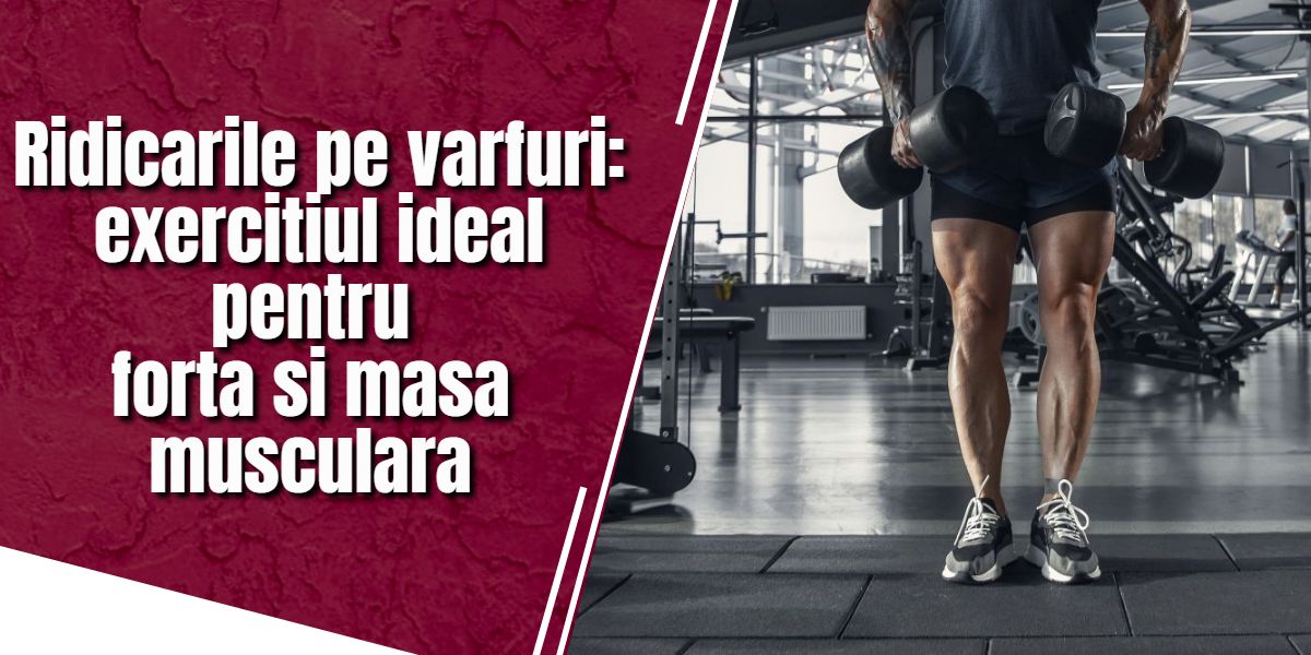 Ridicarile pe varfuri: exercitiul ideal pentru forta si masa musculara