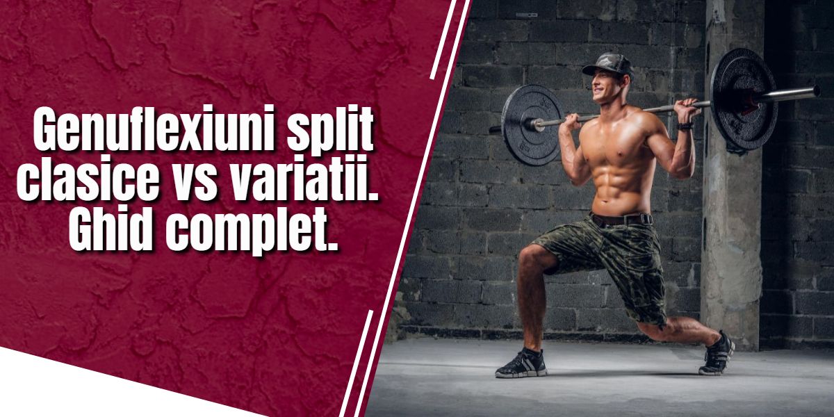 Genuflexiuni split clasice vs variatii. Ghid complet.